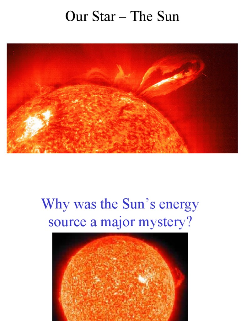 Our Star - The Sun | PDF | Sun | Solar Flare