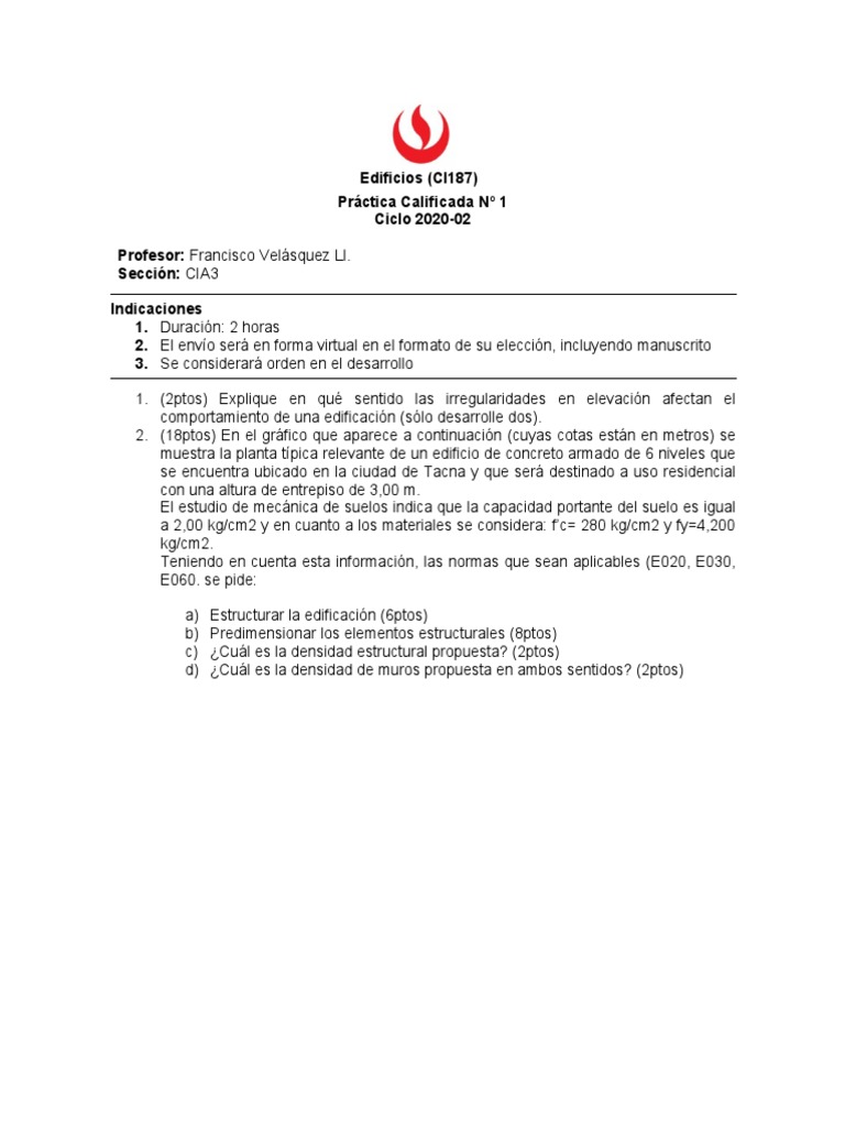 PC1 Edificios 20202 | PDF