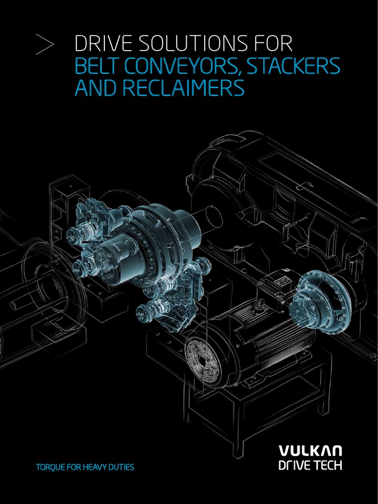 Belt Conveyors, Stackers and Reclaimers and Reclaimers | PDF | Brake ...