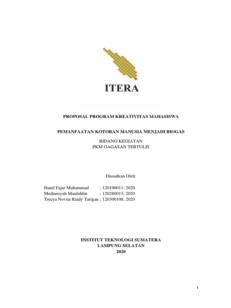 Proposal PKM Revisi | PDF