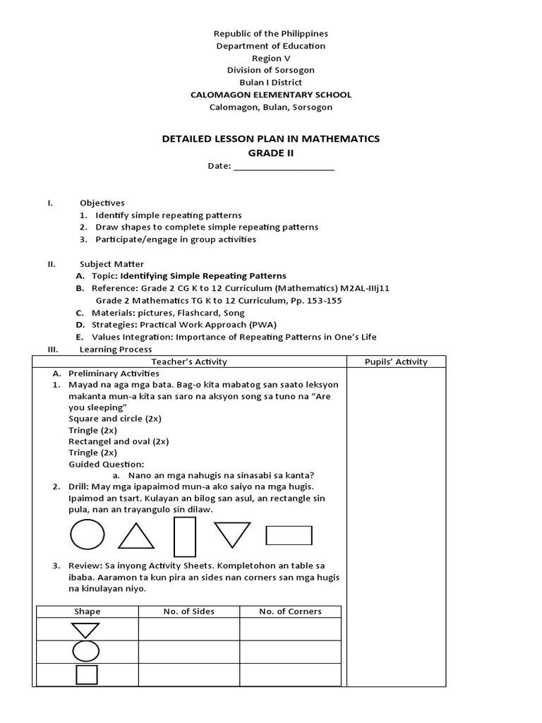 Lesson Plan Mama | PDF