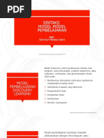 Sintak 10 Model Pembelajaran | PDF
