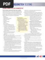 YMCA Submaximal Cycle Ergometer Test: ND RD | PDF | Physiology ...