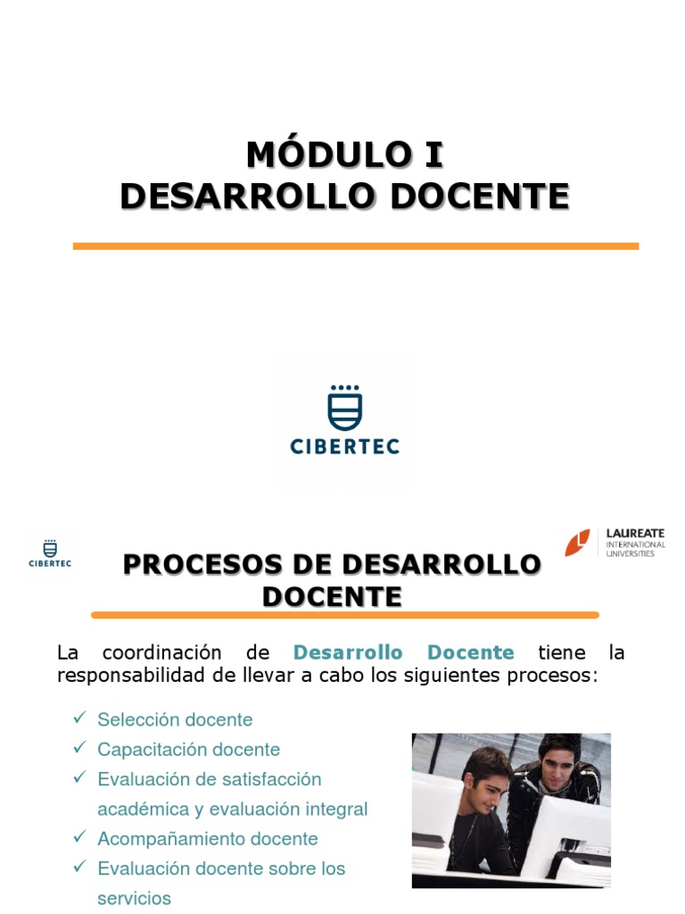 Desarrollo Docente | PDF | Maestros | Evaluación