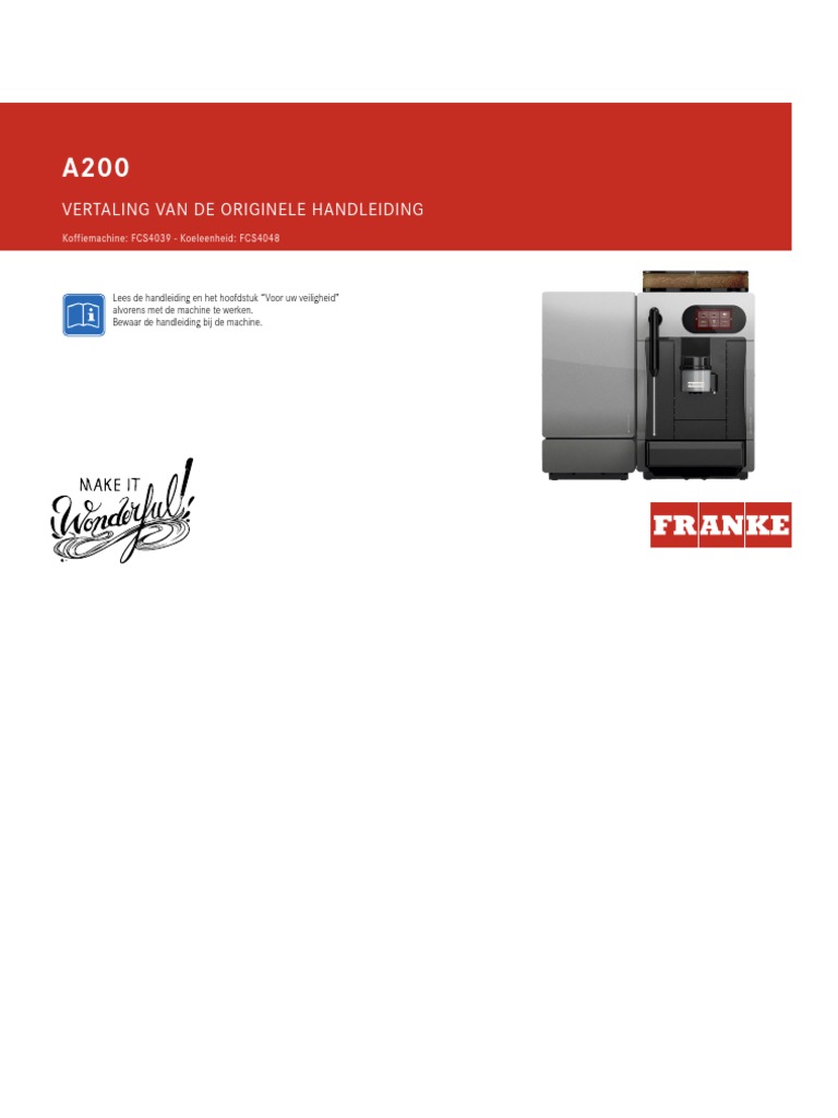 1A335003 User Manual A200 NL | PDF