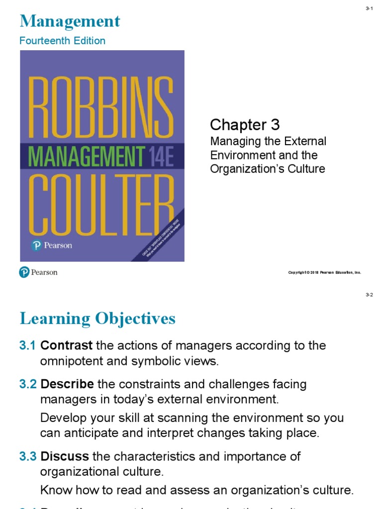 Management: Fourteenth Edition | PDF | Organizational Culture | Millennials