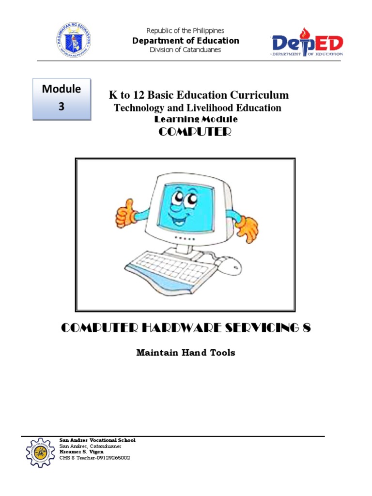 CHS 8 - Module 3 | PDF | Tools