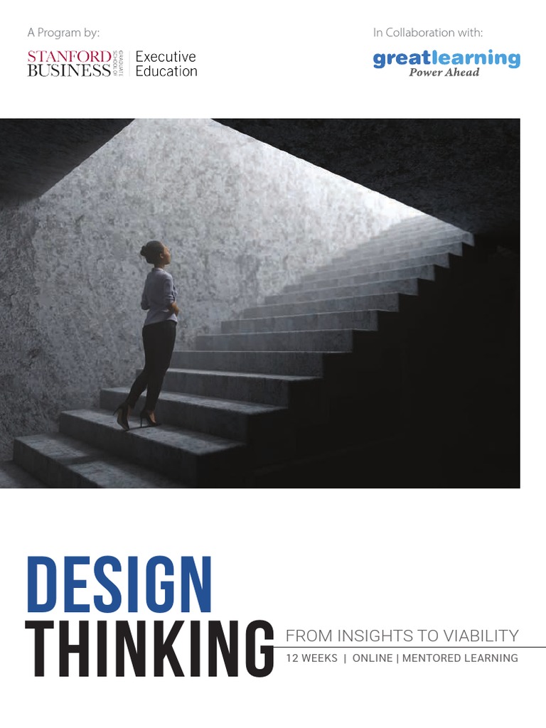 Stanford Design Thinking | PDF | Design Thinking | Small Business ...