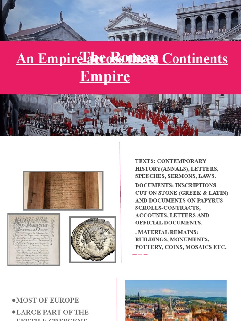 An Empire Across Three Continents | PDF | Roman Empire | Europe