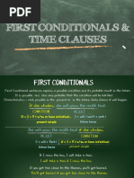 Session 1 - First Conditional | PDF | Language Mechanics | Syntax
