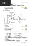 Davit Arm Calculation | PDF | Bending | Strength Of Materials