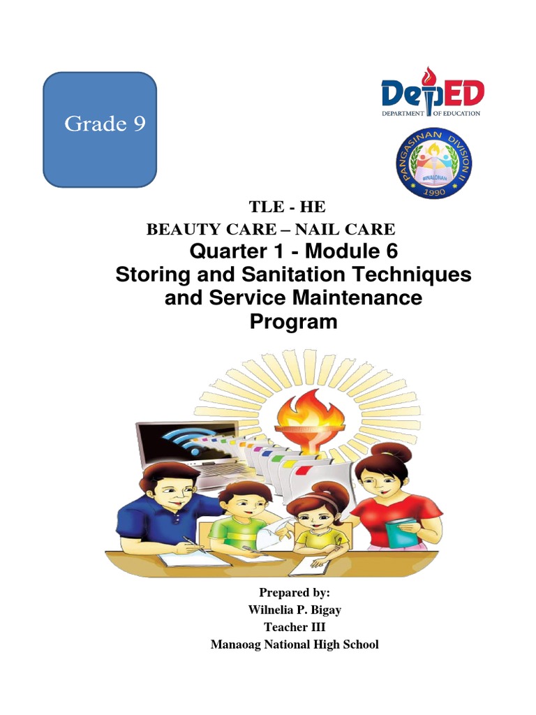 Tle9 He Beauty Care Nail Care q1 Module 6 Wilnelia P. Bigay | PDF ...