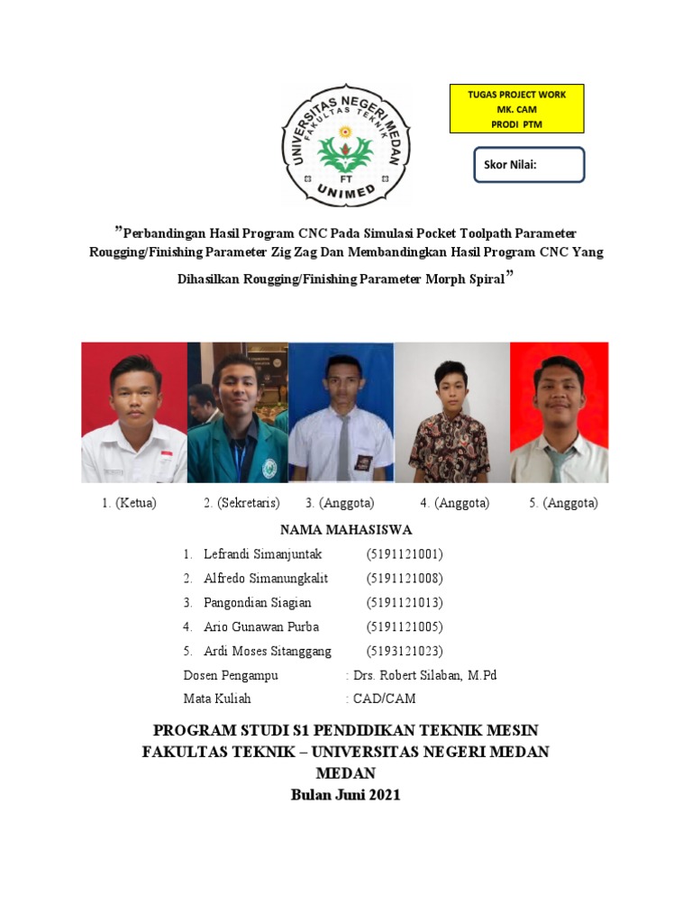 Mini Riset Cad Cam Kel 4 | PDF