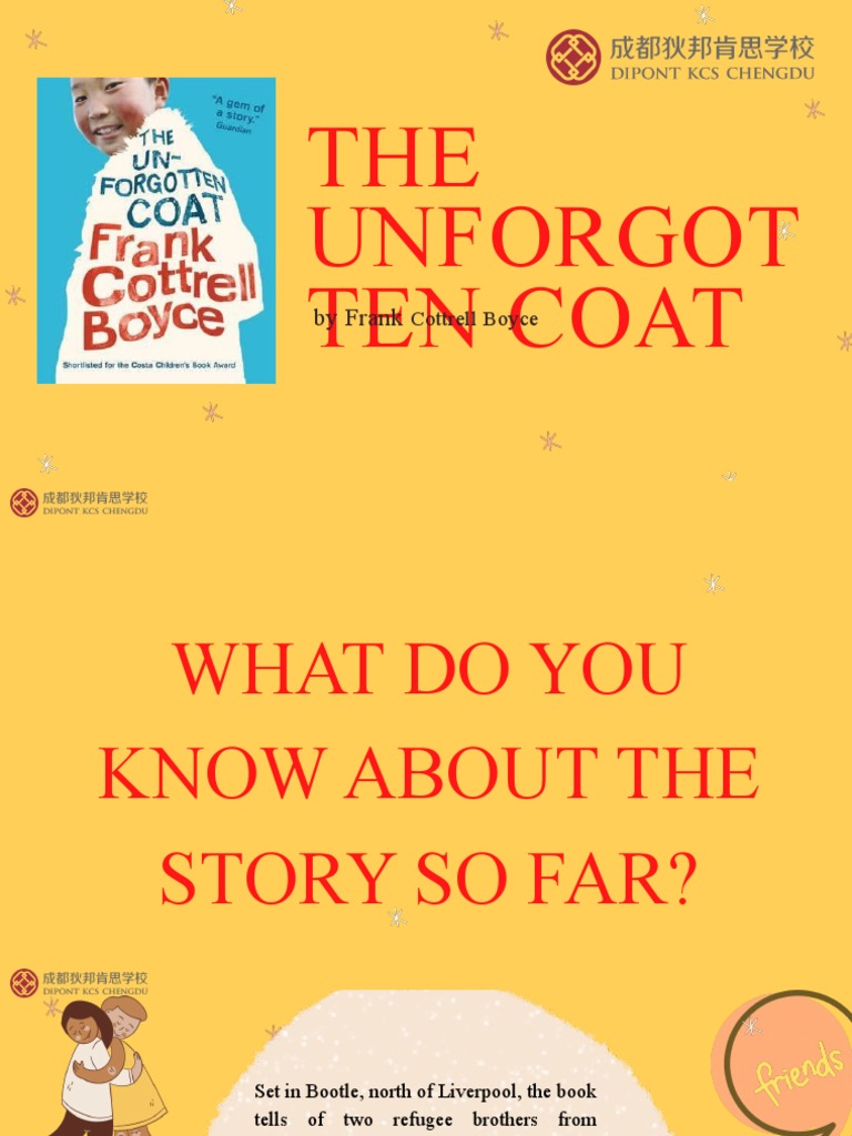 The Unforgotten Coat by Frank Cottrell Boyce LESSON 1 | PDF | Comma ...
