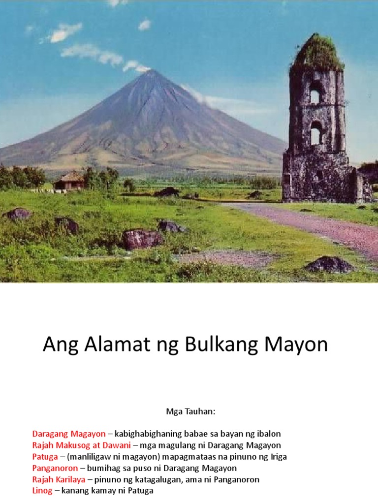 Alamat NG BUlkang Mayon | PDF