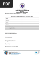 Composition of School GAD Focal Point System GFPS Template | PDF