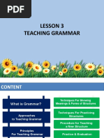 Module 1 English 110 Teaching and Assessment of Grammar | PDF | Phrase ...
