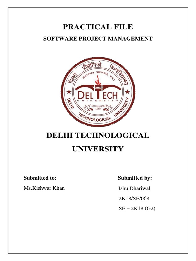 Practical File Software Project Management Pdf Databases Input 5349