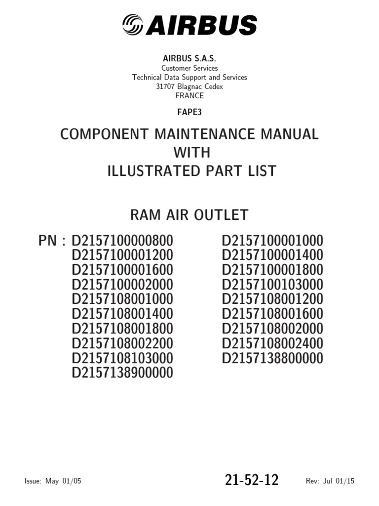 @airbus: Airbus S.A.S | PDF | Nut (Hardware) | Manufactured Goods