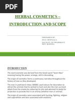 Cosmetic Science Introduction | PDF | Over The Counter Drug | Cosmetics