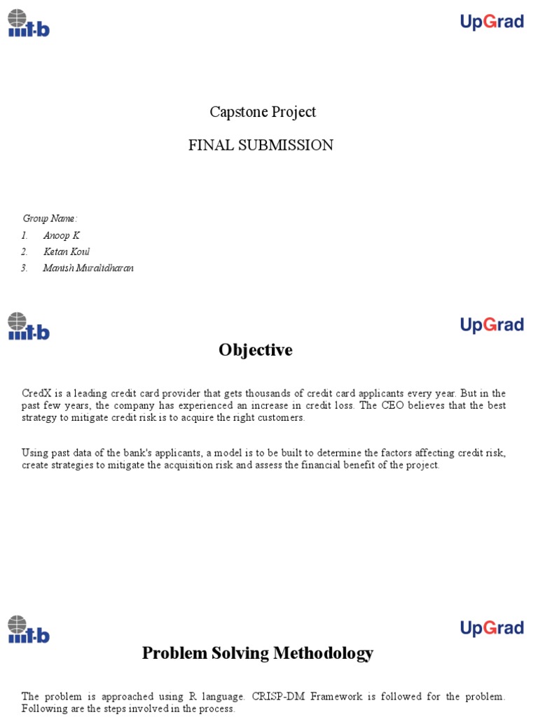 Capstone Project - Final Submission | PDF | Correlation And Dependence | Logistic Regression