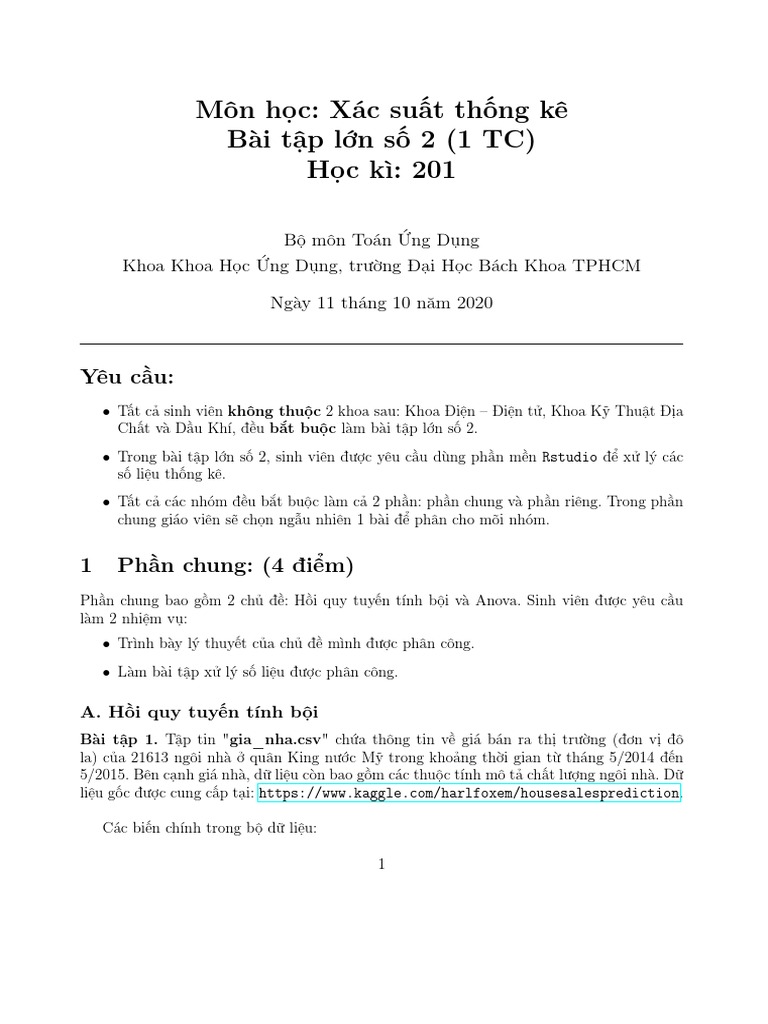 De Cuong BTL2 XSTK | PDF