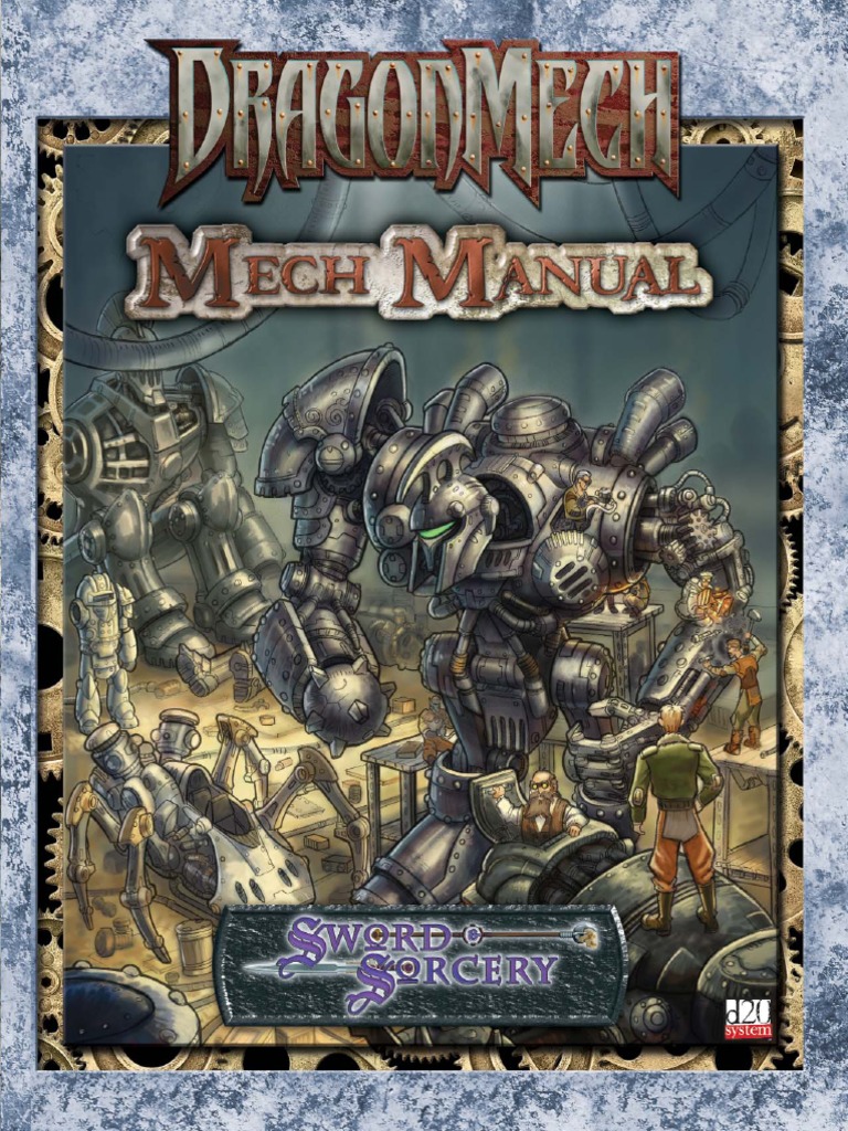 WW17602 Dragonmech - Mech Manual | PDF | Dwarf (Dungeons & Dragons)