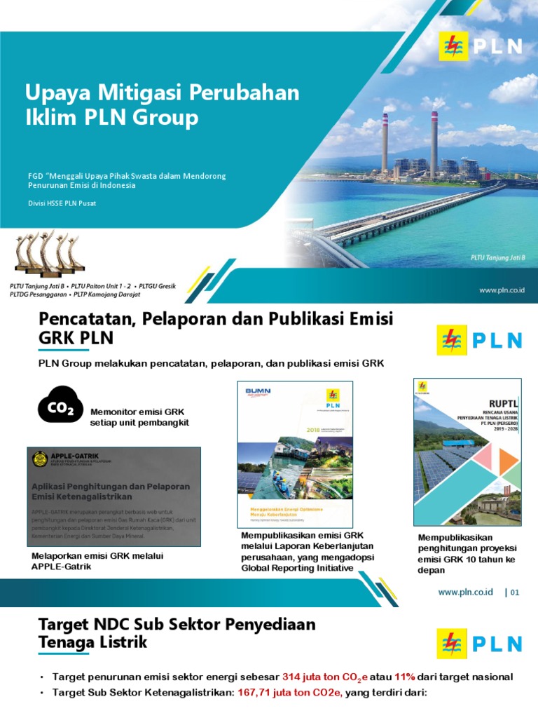 PLN - Mitigasi Perubahan Iklim | PDF