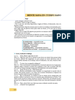 Vocabulario y Ejercicios sobre Bienestar | PDF | Determinantes de la ...