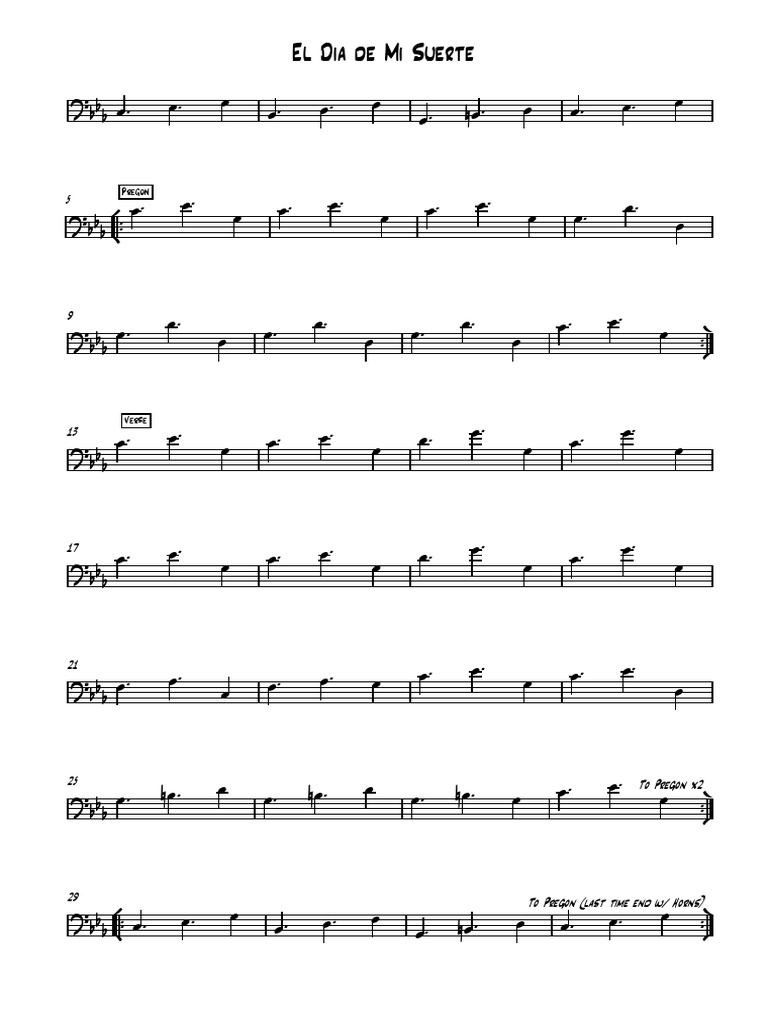 El Dia de Mi Suerte | PDF