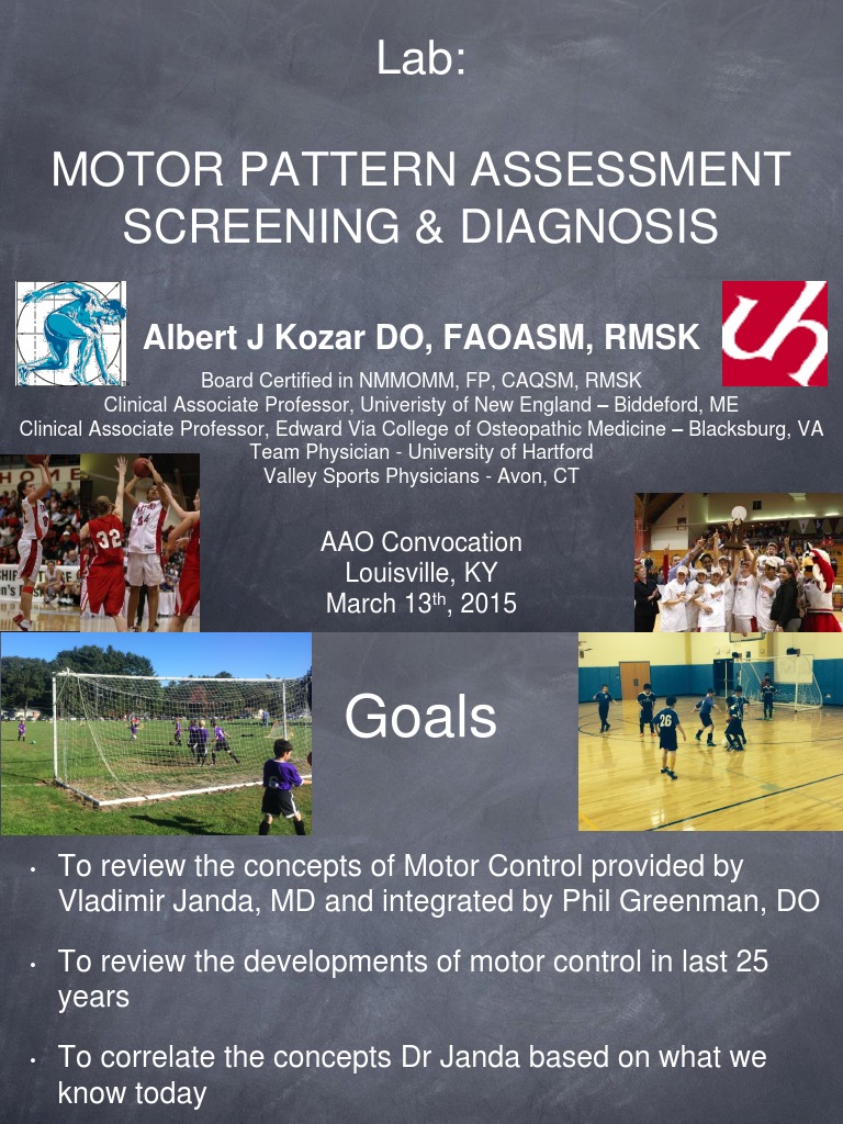 Assessing Motor Patterns: A Review of the Selective Functional Movement ...