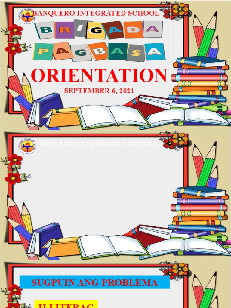 Brigada Pagbasa-Powerpoint | PDF | Human Nature