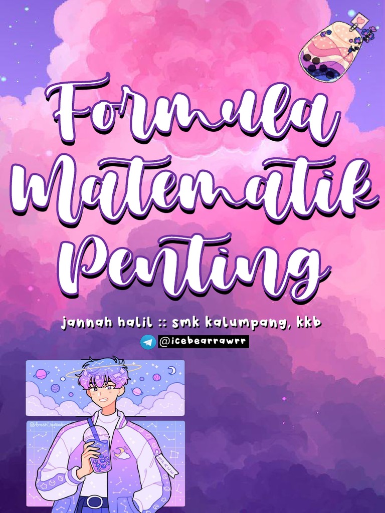 Formula Math Kssm Penting Pdf