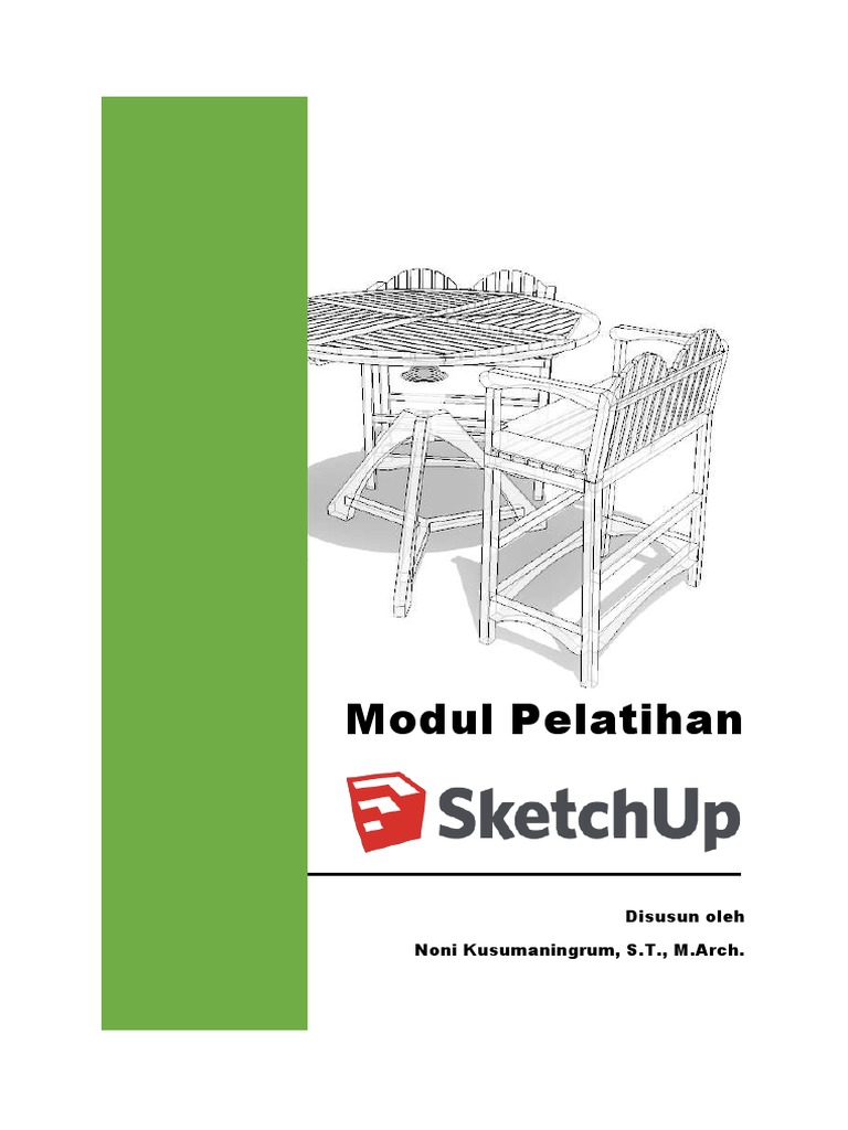 Modul Pelatihan Sketchup | PDF