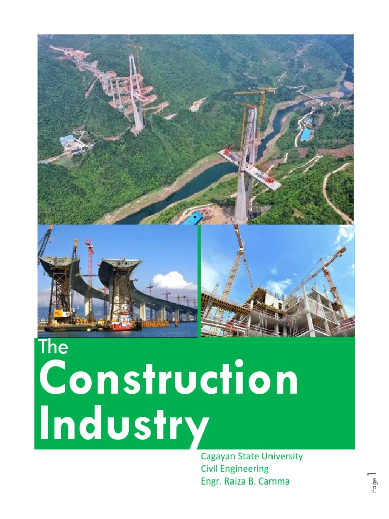 The Construction Industry | PDF | General Contractor | Project Management