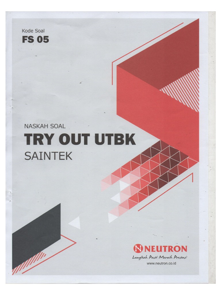 Try Out Utbk Saintek | PDF