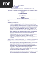 Local Government Code of 1991 | PDF | Politics | Law