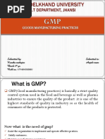 GMP Statement | PDF