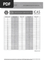 ICAS English 2009 Answer Keys | PDF
