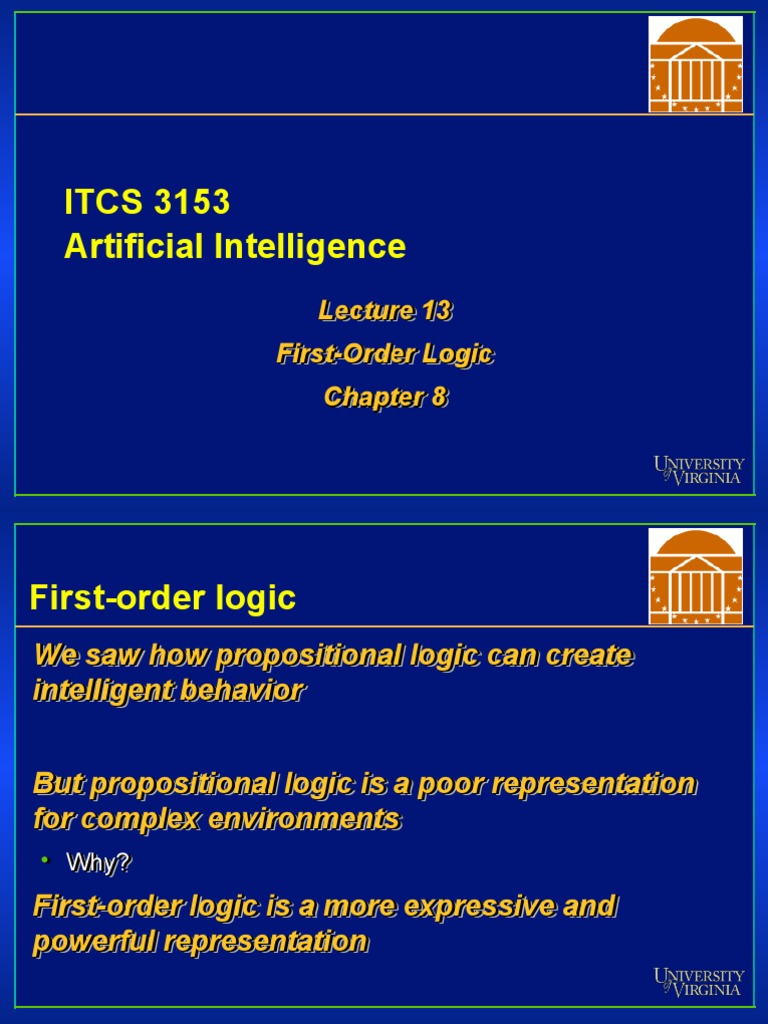 First Order Logic | PDF | First Order Logic | Interpretation (Logic)