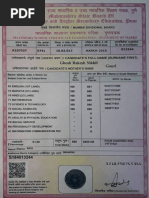 Class 12 Marksheet Template | PDF