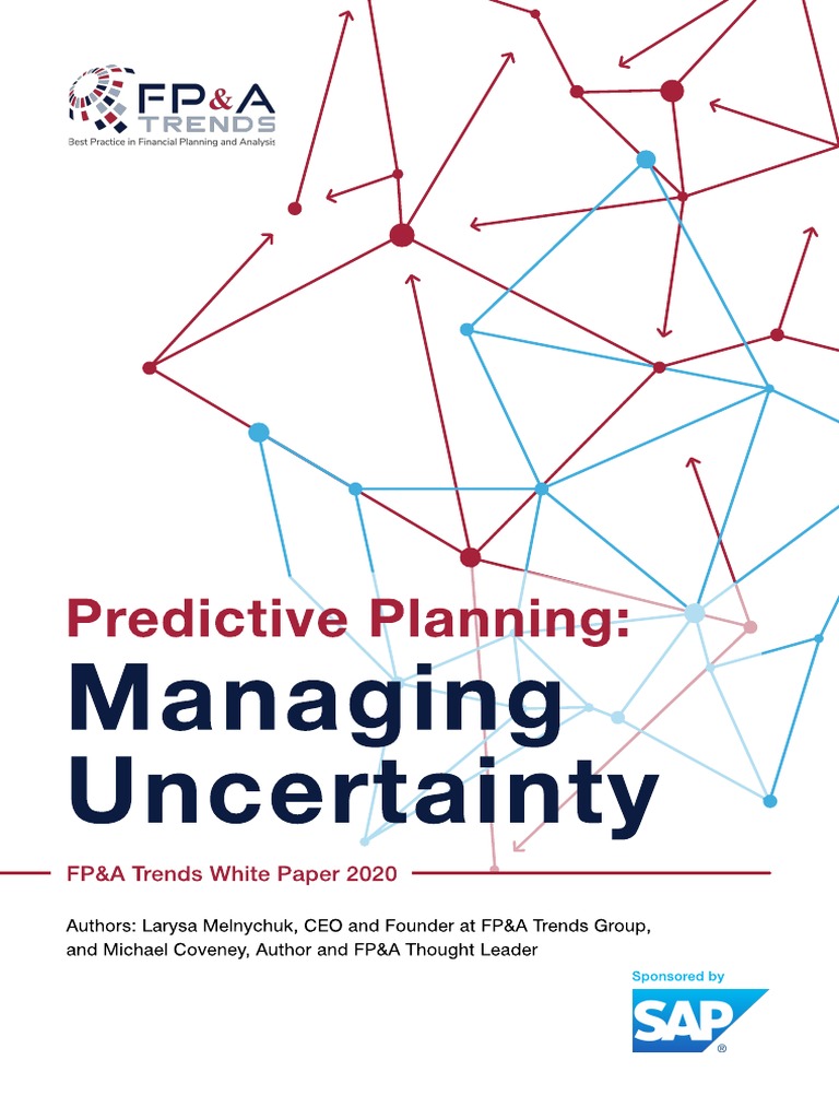 The Future of FP&a Is Predictive Planning | PDF | Forecasting | Analytics