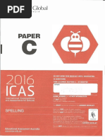 ICAS - Year 6 - Maths-Paper D-2006 | PDF