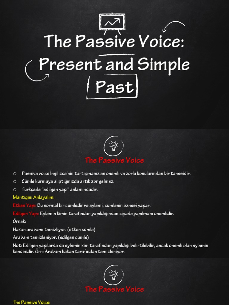 1 - The Passive Voice Present and Past Simple | PDF