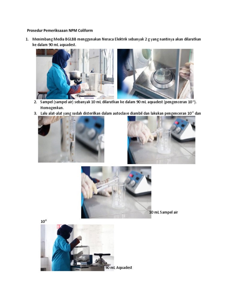 MPN Coliform & Coli Tinja | PDF | Seni | Kesehatan Holistik