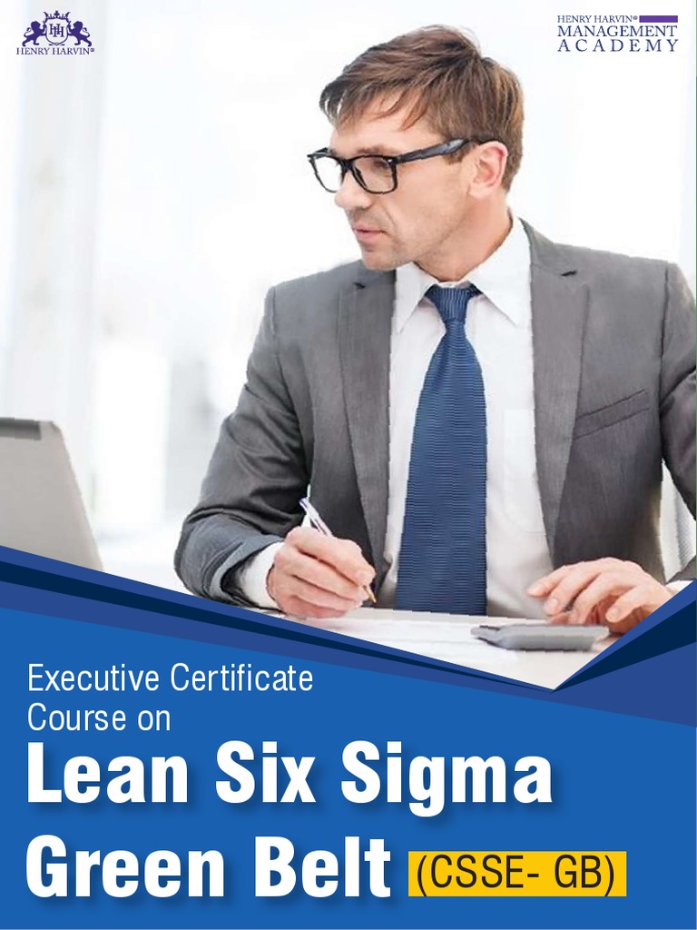 Lean Six Sigma Green Belt Certification - Brochure - Henry Harvin | PDF ...