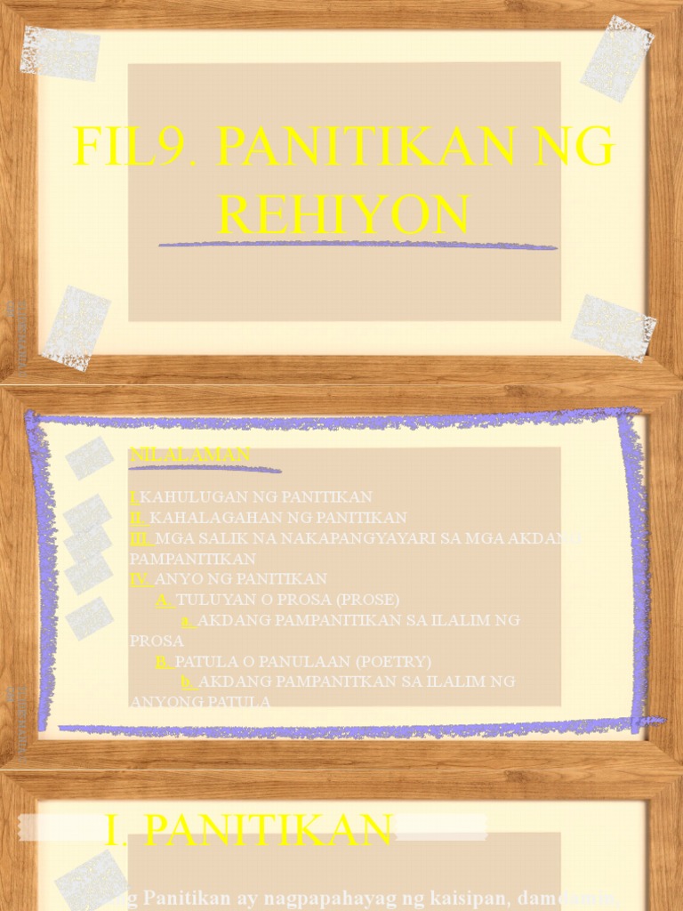 PANITIKAN | PDF