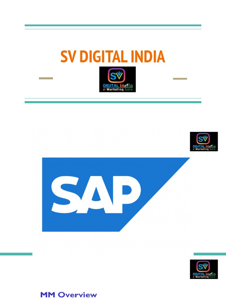 SAP Course Details - Fee, Duration, Salary & Job, Career | PDF ...