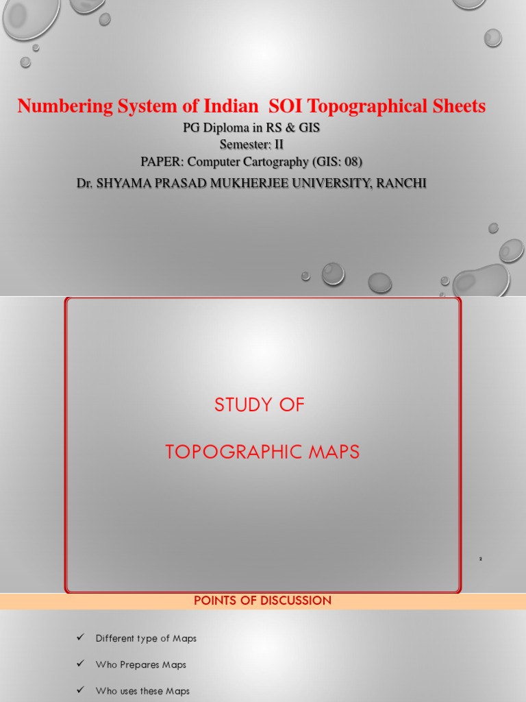 SOI Toposheet Numbering System Explained | PDF | Map | Topography