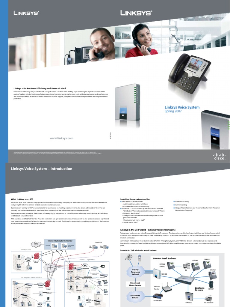 Linksys Spa9000 Solution Guide | PDF | Voice Over Ip | Quality Of Service